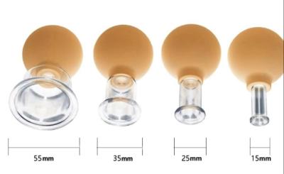 China Medical Silicone Hijama Therapy Massage Suction Cup Anti Cellulite 15/25/35/55mm for sale