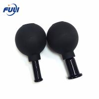 China 2 Pieces Vacuum Facial Silicone Cupping Without Fire Massager Cellulite Vacuum Suction Silicone for sale
