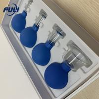 China 4 Pieces Vacuum Facial Silicone Cupping Without Fire Massager Cellulite Vacuum Suction Silicone for sale
