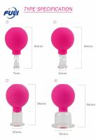 China A Set Of Four Different Size Vacuum Cupping  Massagepromote Blood Circulation Face Sucker Suction Cup Therapy Set for sale