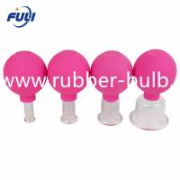 China A Set Of Four Different Size Vacuum Cupping  Massagepromote Blood Circulation Face Sucker Suction Cup Therapy Set for sale