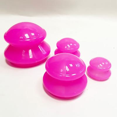 China Household Therapy Suction Silicone Cupping Set 1.8in 2.4in 3in 3.9 Inches for sale