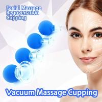 China 4 Pcs Anti Cellulite Cupping Therapy Set For Facial Body Massage Wrinkles Reduction for sale