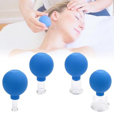 China 15/25/35/55mm Medical Facial Silicone Hijama Vacuum Pump Anti Cellulite for sale