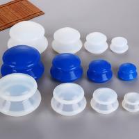 China 4pcs Silicone Massage Cups Vacuum Suction Massage Silicone Collapsible Mug Retractable for sale