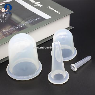 China Anti Cellulite Cupping Therapy Set For Family 4Pcs Silicone Vacuum Massage Cups - Chinese Cupping Kit For Body for sale