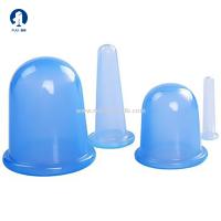 China Anti Cellulite Cupping Therapy Set For Family 4Pcs Silicone Vacuum Massage Cups - Chinese Cupping Kit For Body for sale