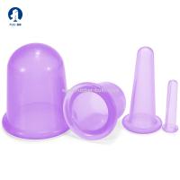 China 4 Pcs Different Size Anti Cellulite Cups - Silicone Cupping Therapy Set  Full Body Vacuum Massage Kit For Professional for sale
