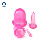 China Silicone Cupping Therapy 4 Pcs Set - Facial & Body Massage Cups With Free Anti Cellulite Facelift, Anti Aging for sale