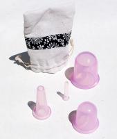 China Silicone Cupping Therapy Sets 4Pcs Anti Cellulite for Vacuum Suction Massage for sale