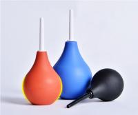 China Medical Silicone Enema Bulb Syringe For Anal Colonic Vaginal Cleaning for sale