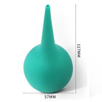 China 60ml 90ml 120ml Blue Black PVC Ear Syringe Ball For Medical Disposable Products for sale