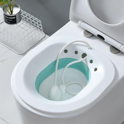 China Sitz Bath, Squat Free Sitz Bath, For Postpartum Care, Anal Postoperative Care Basin, For Hemorrhoids And Perineum Treat for sale
