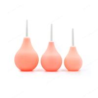 China Medical Douche Rubber Enema Bulb Phthalates Free 160ml 224ml for sale