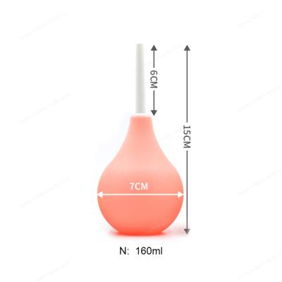 China Enema Bulb for Men, Anal Douche for Women, Reusable Vaginal or Anal Cleaner with Soft and Smooth Nozzle for sale