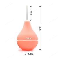 China Enema Bulb for Men, Anal Douche for Women, Reusable Vaginal or Anal Cleaner with Soft and Smooth Nozzle for sale
