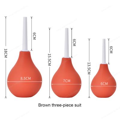 China BPA and Phthalates Free Rectal Enema Bulb Reusable 310ml for Men for sale