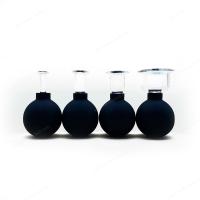 China Cupping Tool Rubber Suction Bulb Eyes Face Body Beauty Cupping Glasses for sale