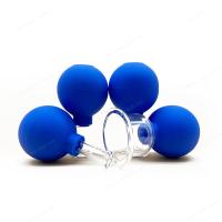 China Silicone Anti Cellulite Massage Suction Cups Manual Reusable 4 Pcs for sale