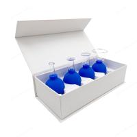 China Silicone Vacuum Suction Face Massage Cups Anti Cellulite Lymphatic Therapy Cupping Set for sale