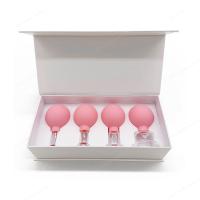 China Facial Rejuva 15mm Suction Glass Cupping Set Of 4 Cupping Set No Side Effects for sale