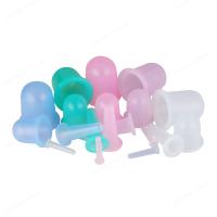 China Reusable Moisture Absorption Silicone Facial Massage Cupping Set for sale