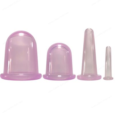 China Reusable Moisture Absorption Facial Silicone Cupping Kit Different Colors Oem Package for sale