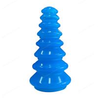 China Vacuum Cans Massage Silicone Cupping Moisture Absorber Ventouse Anti Cellulite Physical Therapy Health Care Blue for sale