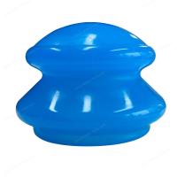 China Vacuum Cans Massage Silicone Cupping Moisture Absorber Ventouse Anti Cellulite Physical Therapy Health Care Blue for sale
