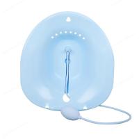 China Folding Toilet Sitz Bath Toilet Seat Perineal Soaking Bath for Postpartum Care, Hemorrhoid Treatment Yoni Steam Soothes for sale