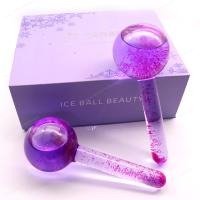 China OEM Premium Custom Private Label Frozen Cryo Cooling Massager Pink Ice Globes for Face for sale