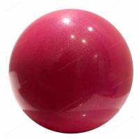 China Calisthenics Dance Prop Rhythmic Gymnastics Ball 15CM Fluorescent Yoga Ball for sale