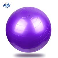 China OEM 15cm 18cm Glitter PVC Gymnastic Ball For Kids for sale