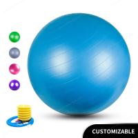 China PVC Inflation Gymnastic Fitness Yoga Ball Cutom Color for sale