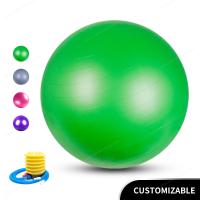 China Customized Logo Anti Burst Exercise Yoga Ball , Rhythmic Gymnastics Ball for sale