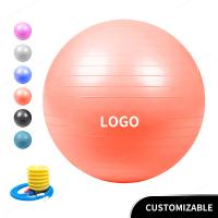 China PVC Inflation Gymnastic Fitness Yoga Ball Cutom Color for sale