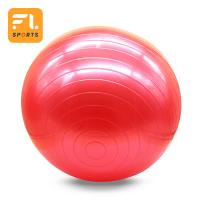 China Pvc Dance Prop Rhythmic Anti Burst Exercise Ball Fluorescent Standard Size for sale