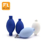 China Dark Blue PVC Air Puffer Bulb Durable Flexible For Hospital Suction Applications for sale