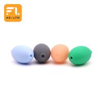 China OEM Color Rubber PVC  Air Inflatable Bulb Air Hand Pump Air Puffer Ball With Metal Needle for sale