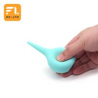 China 60ml  Rubber Suction Ear Syringe Bulb Ear Washing Squeeze Bulb Laboratory Tool (Orange) for sale