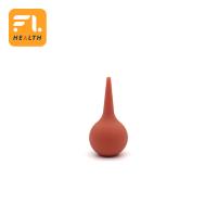China 90ml Rubber Suction Ear Syringe,Hand Bulb Syringe Ear Washing Squeeze Bulb Blue for sale