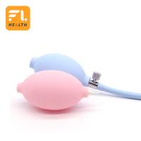 China Oxblood Red PVC Bulb Air Blower Good Suction , High Performance Air Bulb Pump for sale