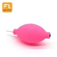 China FULI High Elasticity Blue Rubber PVC Air Blower Portable Light Weight Rubber Suction Bulb for sale