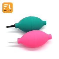China FULI High Elasticity Blue Rubber PVC Air Blower Portable Light Weight Rubber Suction Bulb for sale