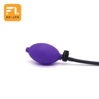 China Blood Pressure Latex Bulb Replacement Inflation Bulb Pump Hand Squeeze Sphygmomanometer Bulb with Air Release Valve for sale