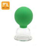 China Professional Glass Face Cupping Set PVC Vacuum Suction Massage Cupping Cups for sale