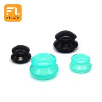 China Silicone Vacuum Body Massage Suction Cup Strengthen Metabolism 1-4Pcs for sale