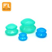 China Silicone Vacuum Body Massage Suction Cup Strengthen Metabolism 1-4Pcs for sale