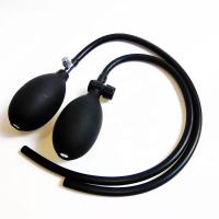 China Air rubber sphygmomanometer air pump with metal and plastic valves manual pressurization of adult pump for sale