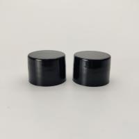 China Black PP 20mm Screw Cap , Non Spill Plastic Bottle Lid for sale